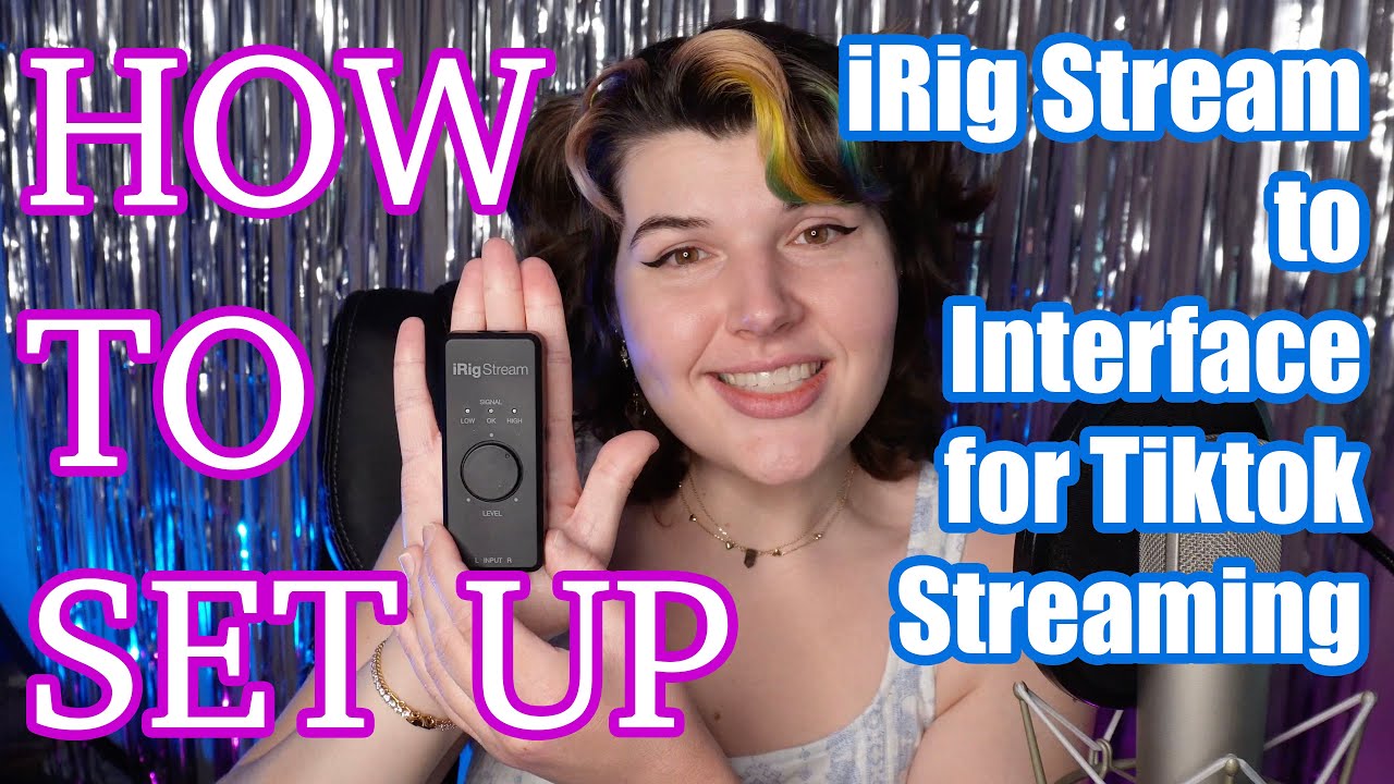How to setup iRig Stream to an Interface for Livestreaming - YouTube