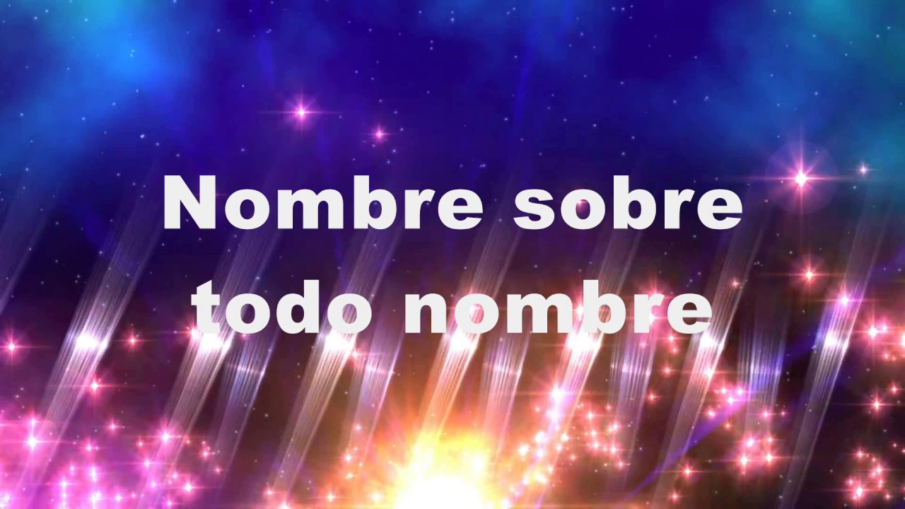 nombre sobre todo nombre - Pablo Medina Letra - YouTube