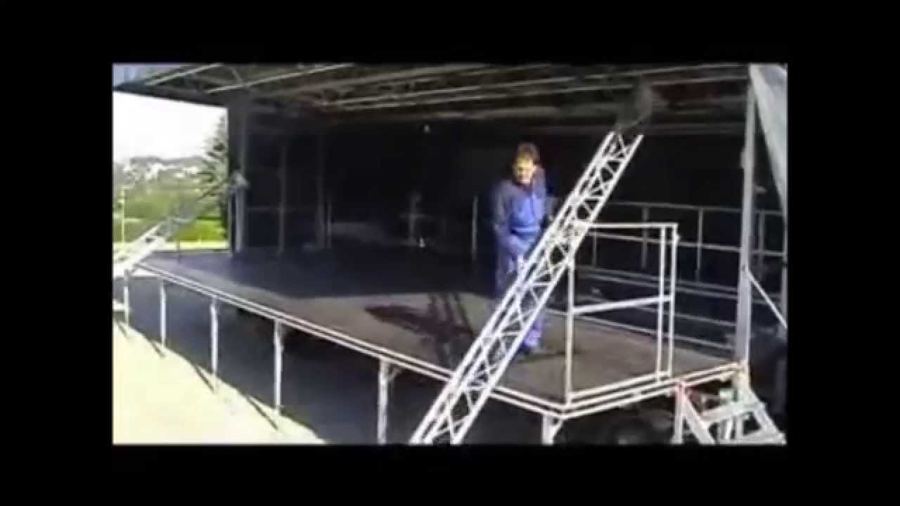 scena mobila spectacole "XL" - YouTube