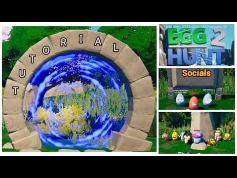 Egg Hunt 2 - All Tutorial Portal eggs in order - YouTube