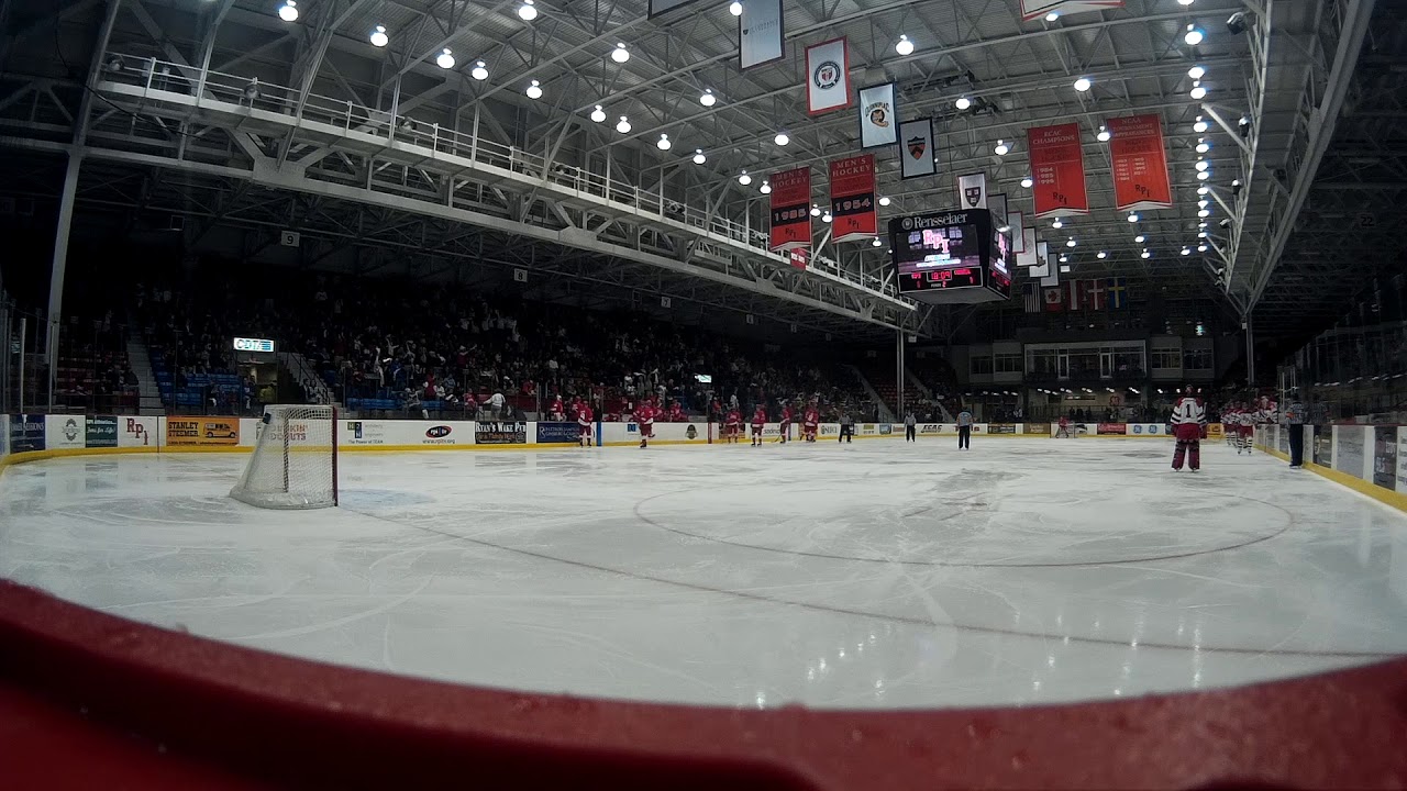 Jacob Hayhurst (RPI) Goal 1:51 2nd, College Hockey: Cornell Big Red ...