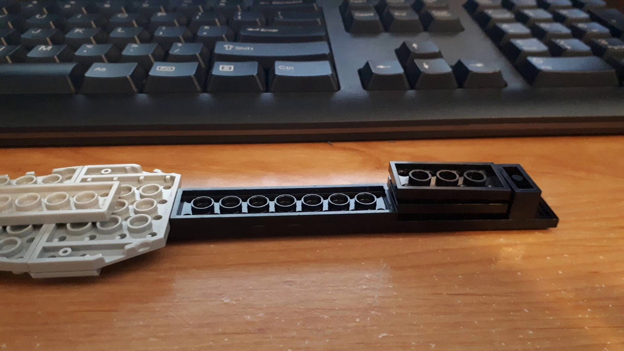 How to make a lego kunai knife - YouTube