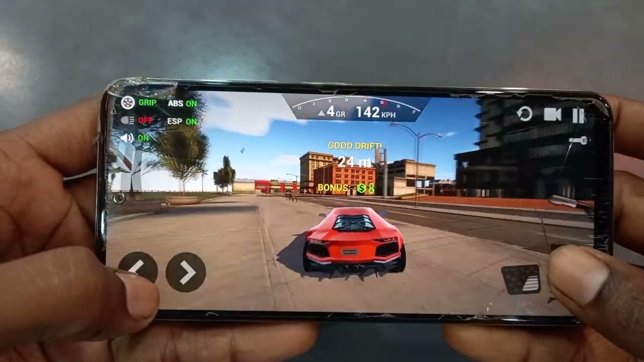 Samsung a31 with car racing - YouTube