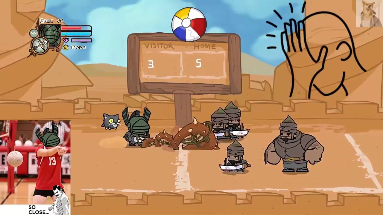 WTF just happened: Castle Crashers Desert pt. 2 - YouTube