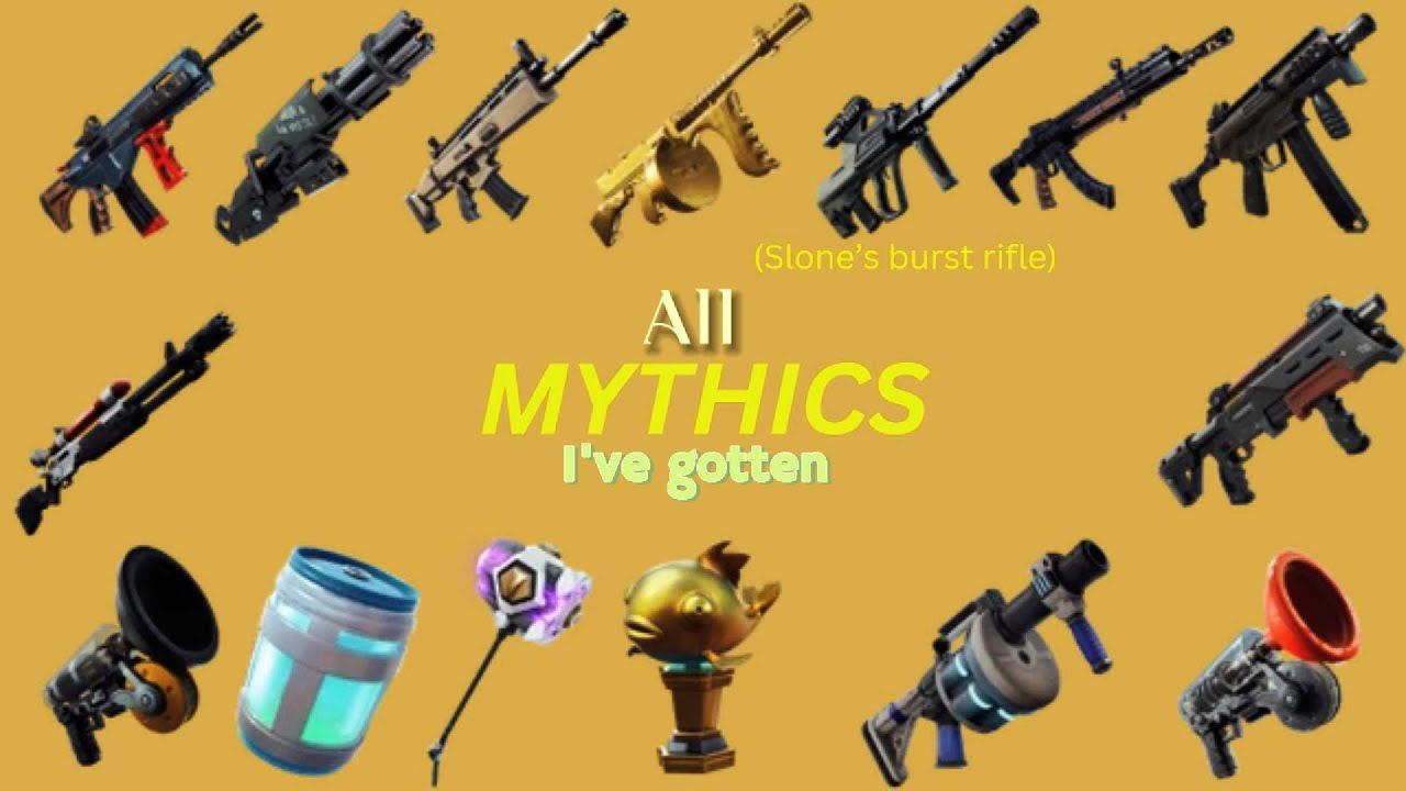 ALL rare items I've gotten in Reload! - YouTube