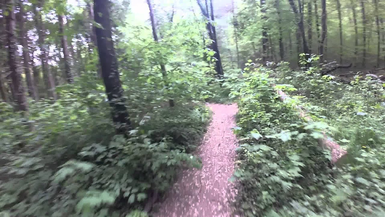 Single track- Terres Rouges Luxembourg - YouTube