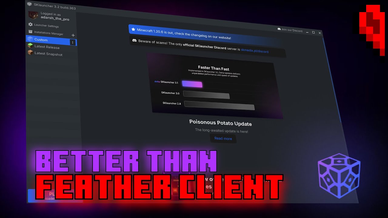 Boost fps🚀!! || Download Sk launcher || For low end pc || Performance × ...