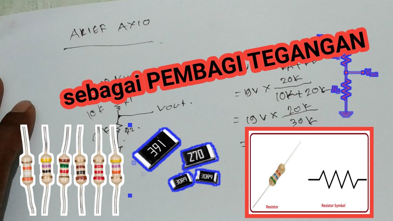 Pengertian Resistor Jenis Dan Fungsi Resistor Lengkap