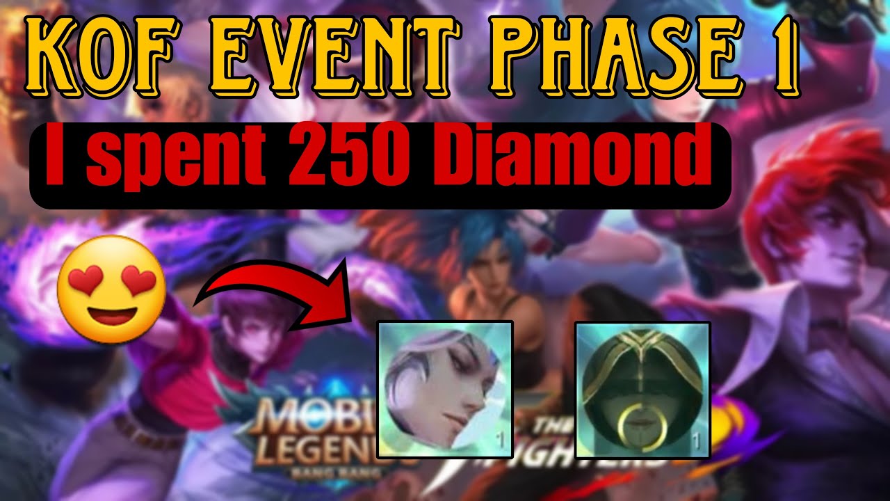 I SPENT 250 DIAMOND IN KOF EVENT PHASE ONE | Lucky me ☺️ - YouTube