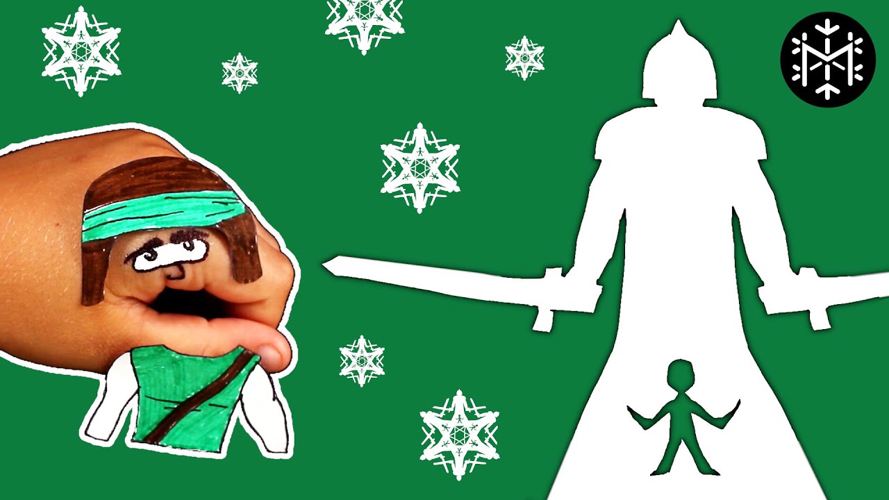 David AND The Goliath Paper Craft - Bible Snowflakes - YouTube