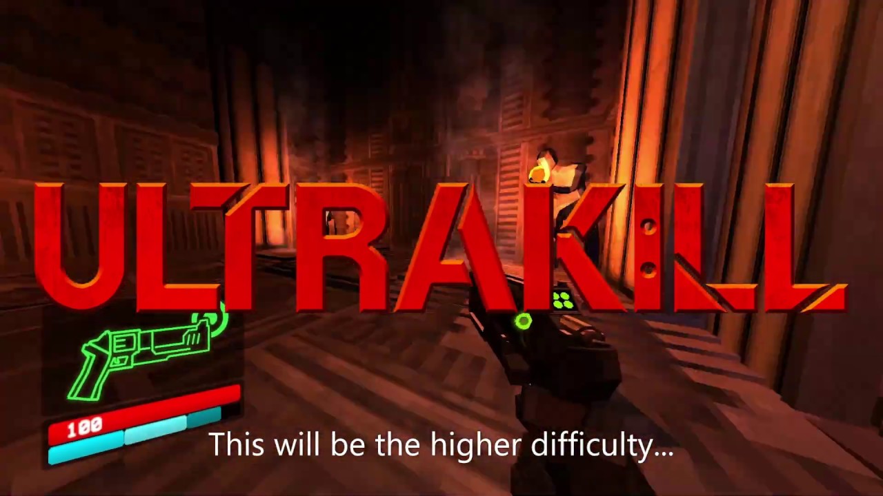ULTRAKILL demo violent difficulty stage 1 commentated - YouTube