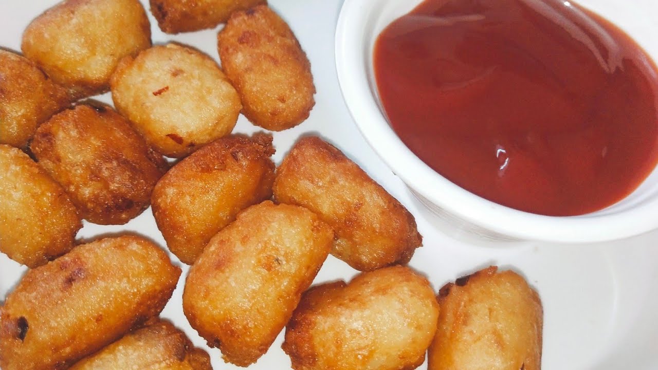 Chilli garlic potato bites /potato snacks - YouTube