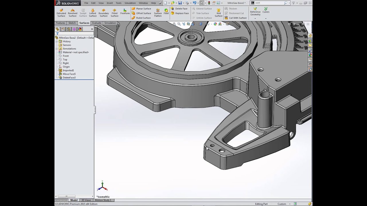 Direct Editing Tools in SolidWorks - YouTube