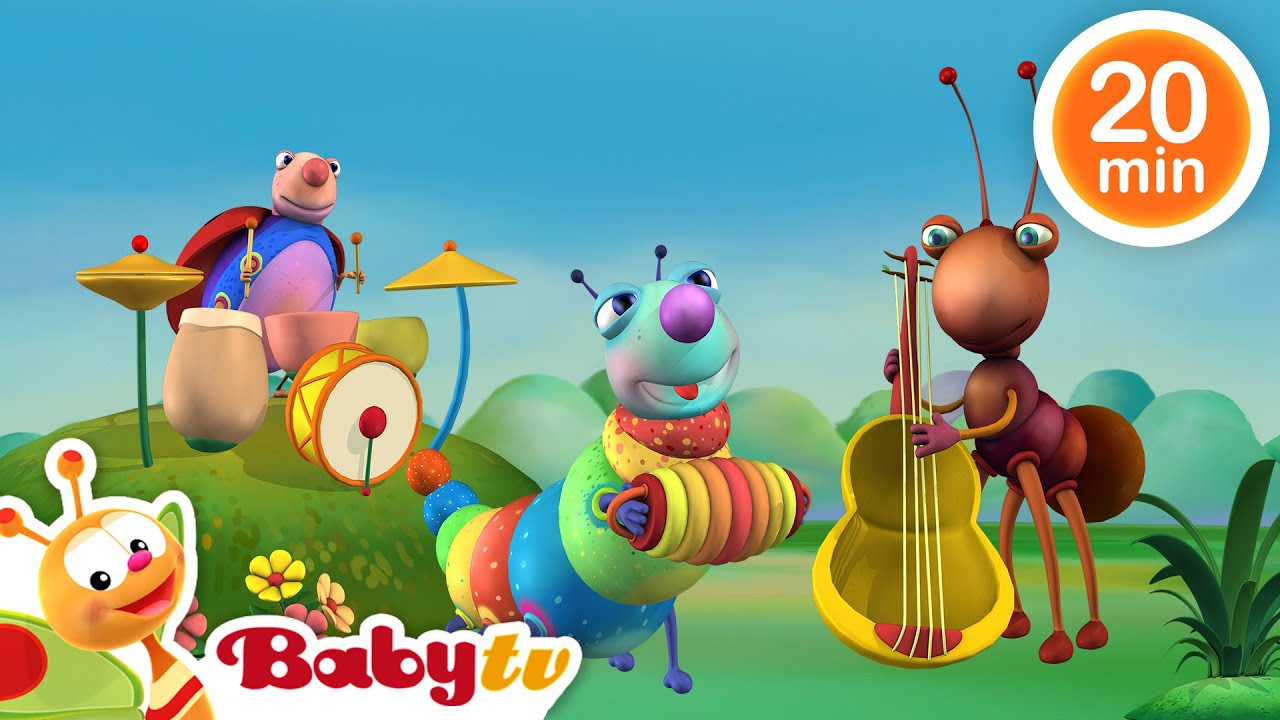 Big Bugs Band🐛 🐜 Muzyczne przygody z całego świata | Muzyka |Piosenki dla dzieci@BabyTVPL - YouTube