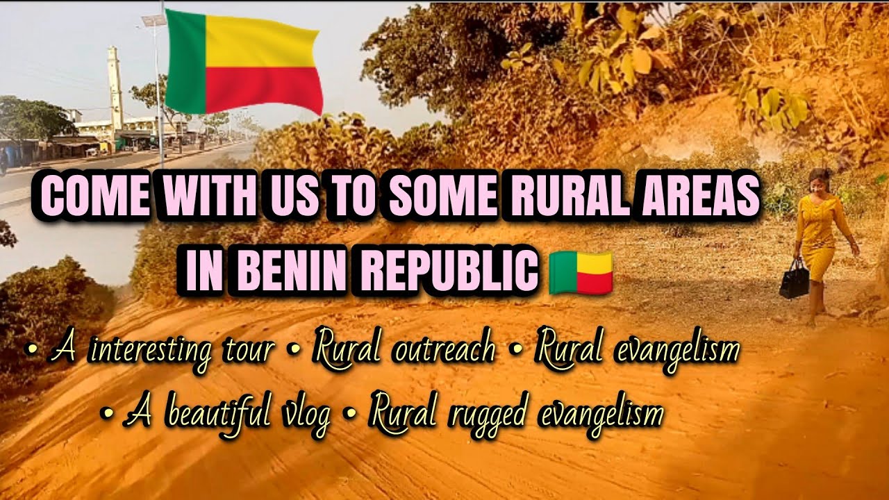 Vlog: Come with us to a rural area in Benin Republic 🇧🇯 | Rural rugged ...