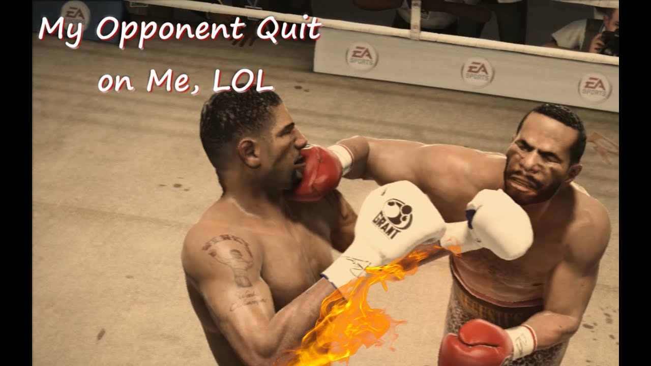 He quit on me 😭😭 | Fight Night Champions #retrogaming #trinding #ps3 # ...