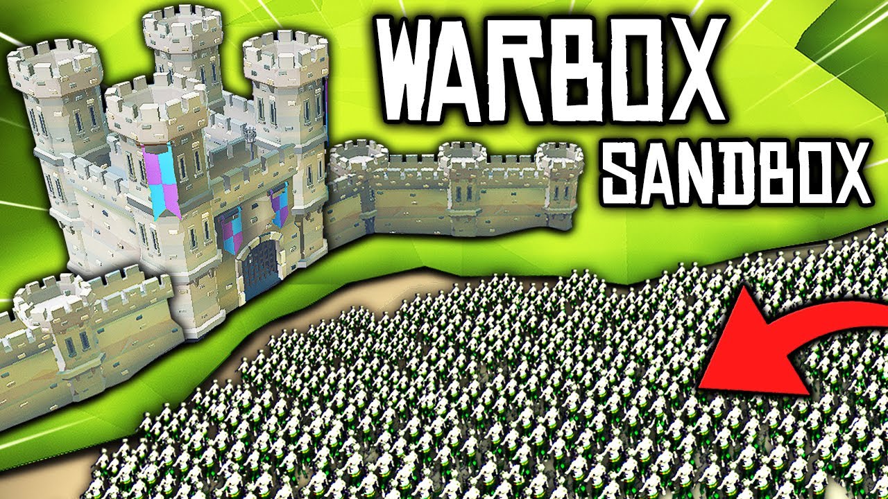 NEW Warbox Sandbox CASTLE DEFENCE vs GIANT ZOMBIE ARMY - YouTube