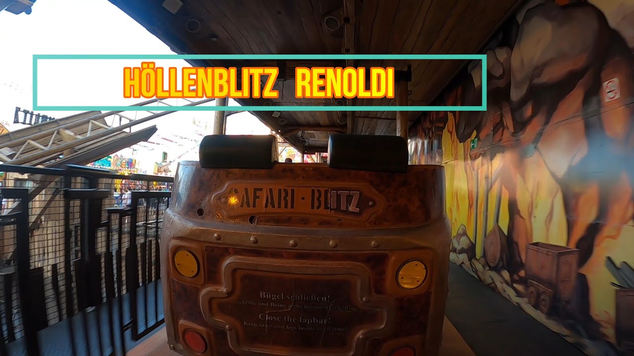 Höllenblitz Renoldi (onride) Karlsruhe Frühjahrsmess 2023 - YouTube