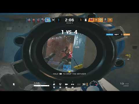 Fastest 1v5 Clutch in Rainbow Six Siege?