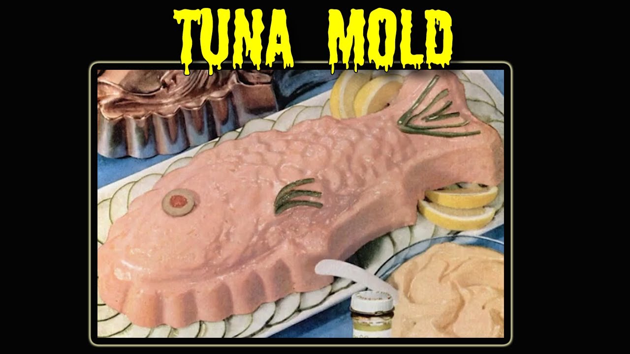50'S RECIPES SCARE US!! - Episode 2: TUNA MOLD - YouTube