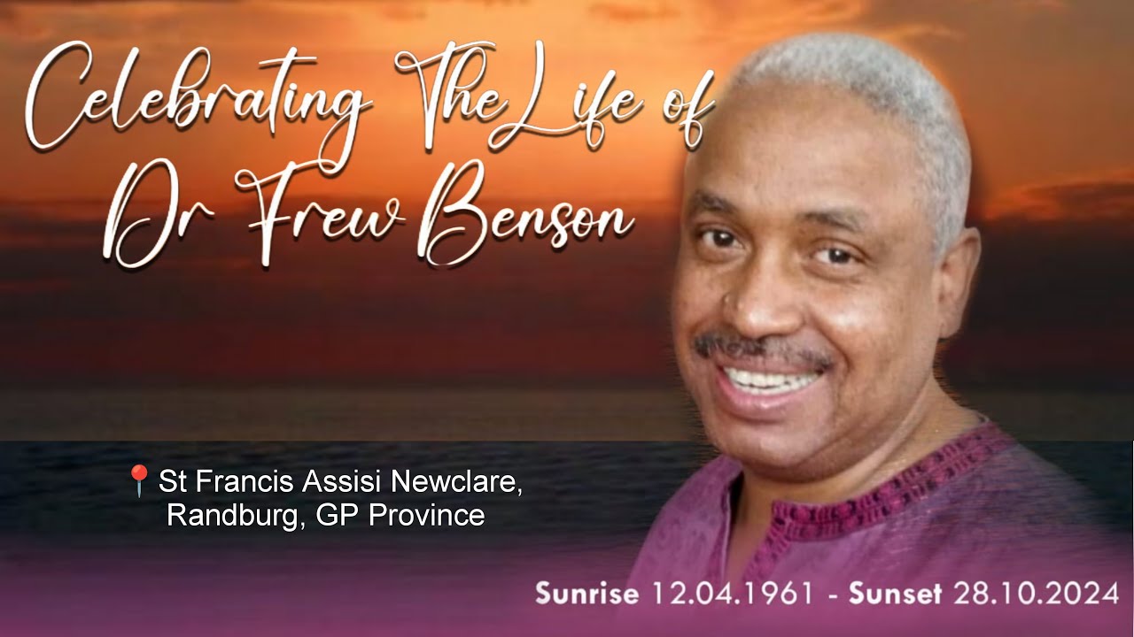 Funeral Service of Dr Frew Benson - YouTube