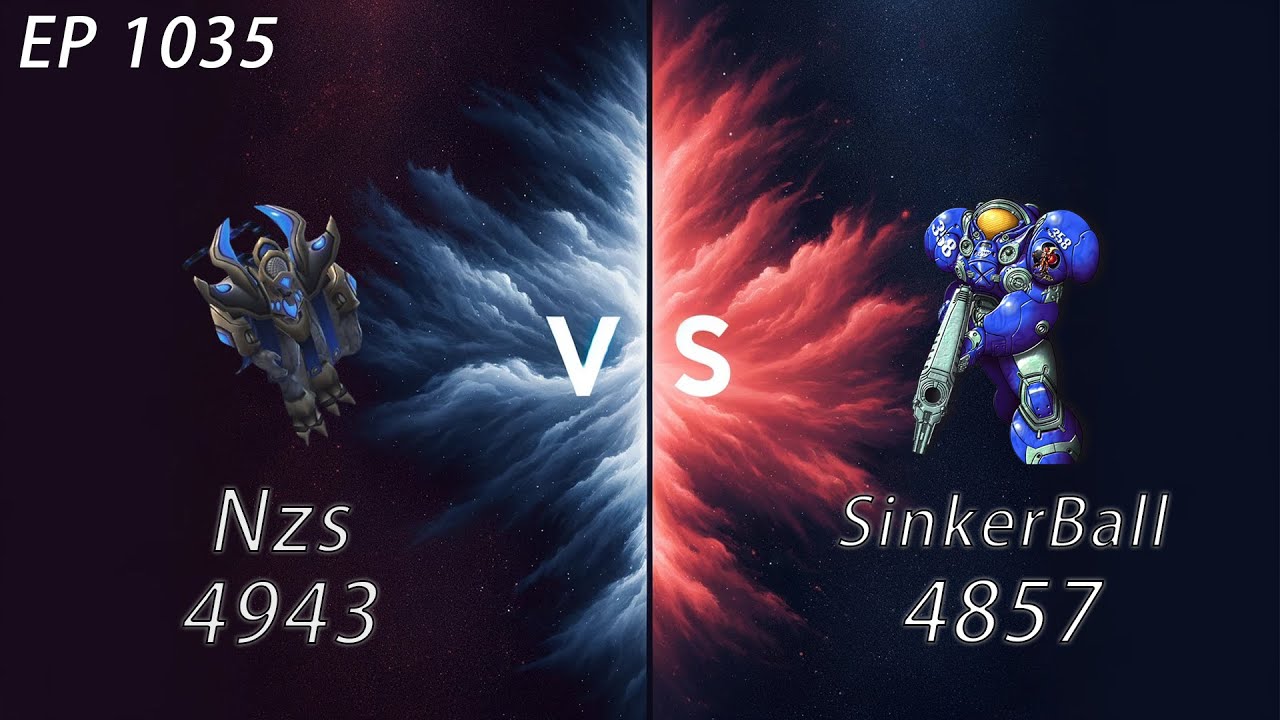 【StarCraft II】 Nzs(Protoss 4943) vs SinkerBall(Terran 4857) KR Server ...