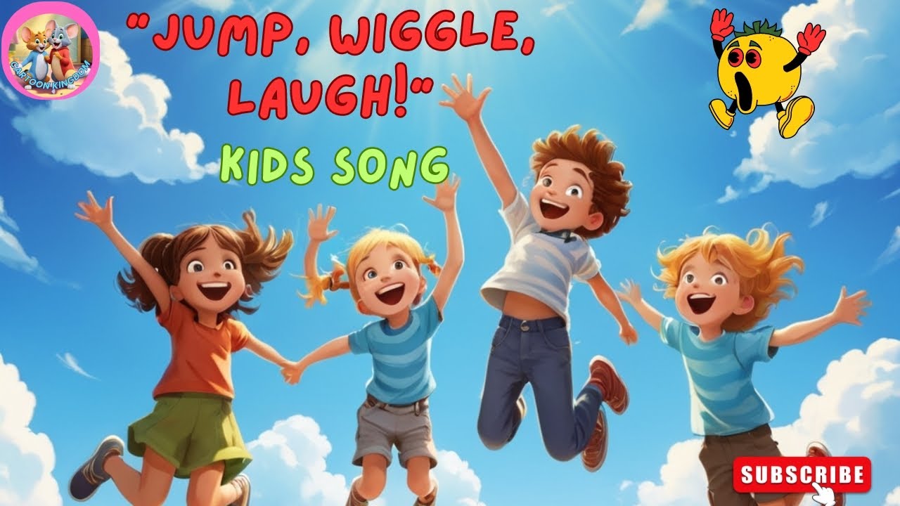 Jump, Wiggle, Song | Nursery Rhymes & Kids Songs #cartoon - YouTube