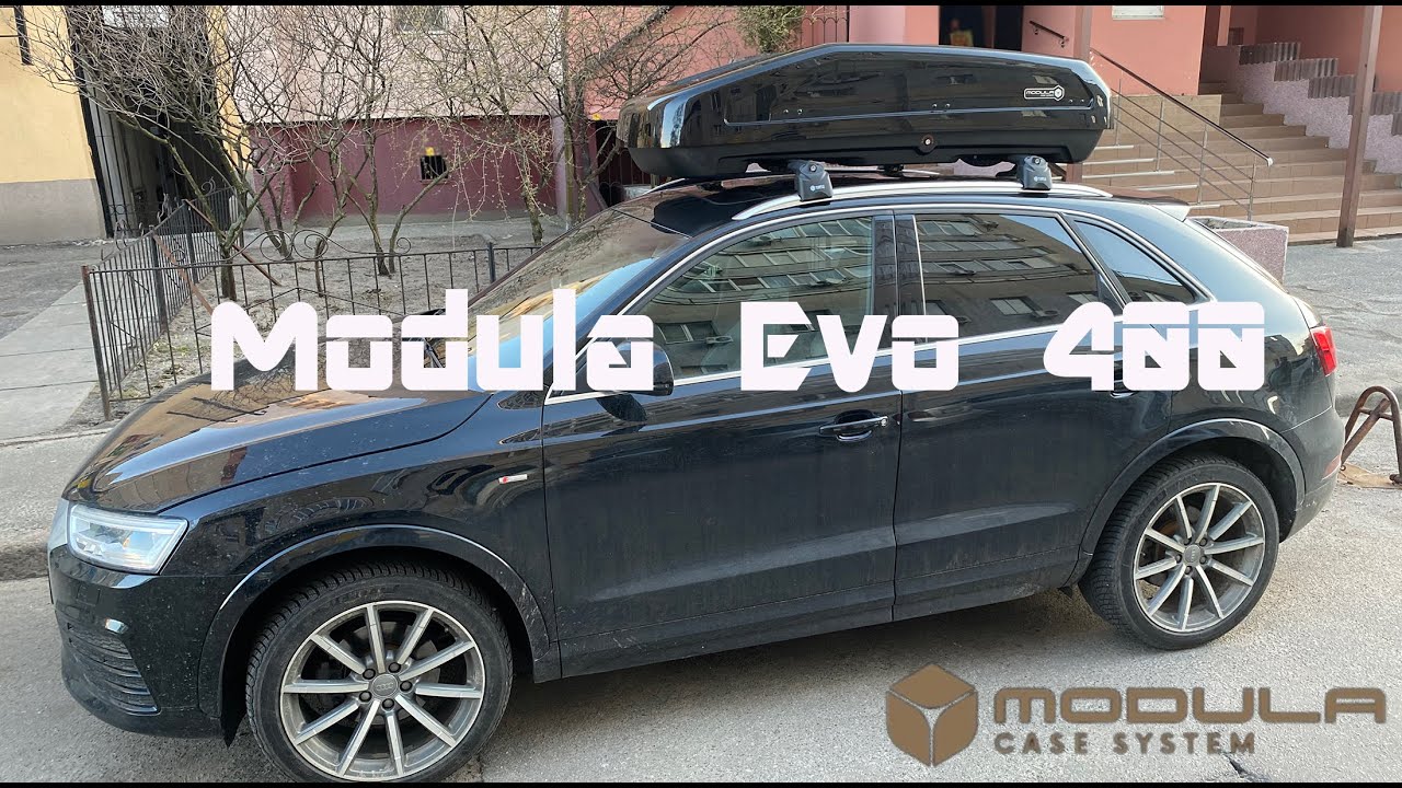 Roof Boxes Modula Evo 400 - YouTube