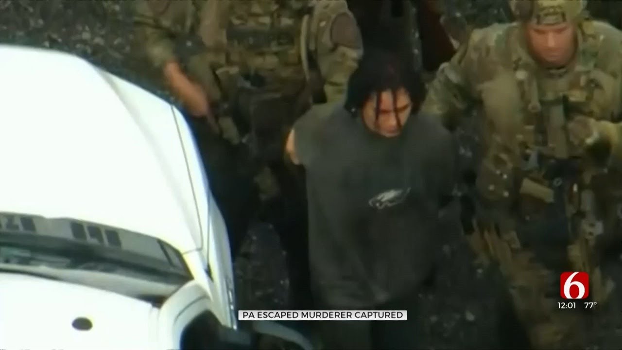 Prison Escapee Danelo Cavalcante Captured After 2-Week Manhunt - YouTube