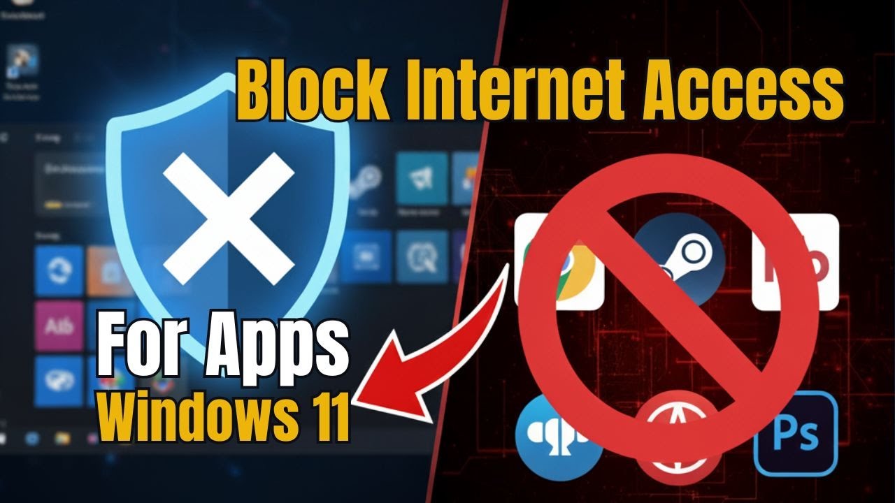 How to Block Internet Access for Specific Apps in Windows 11 (Firewall ...