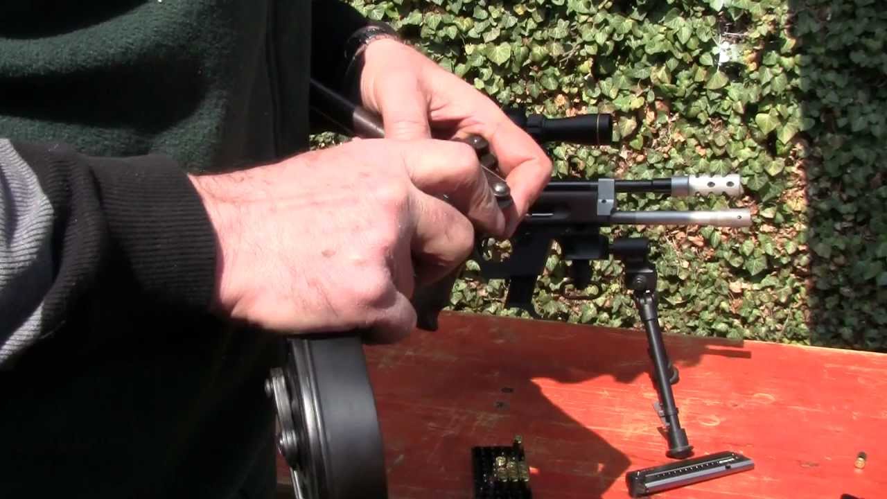 How to load a German snail drum magazine 2 nd issue - YouTube