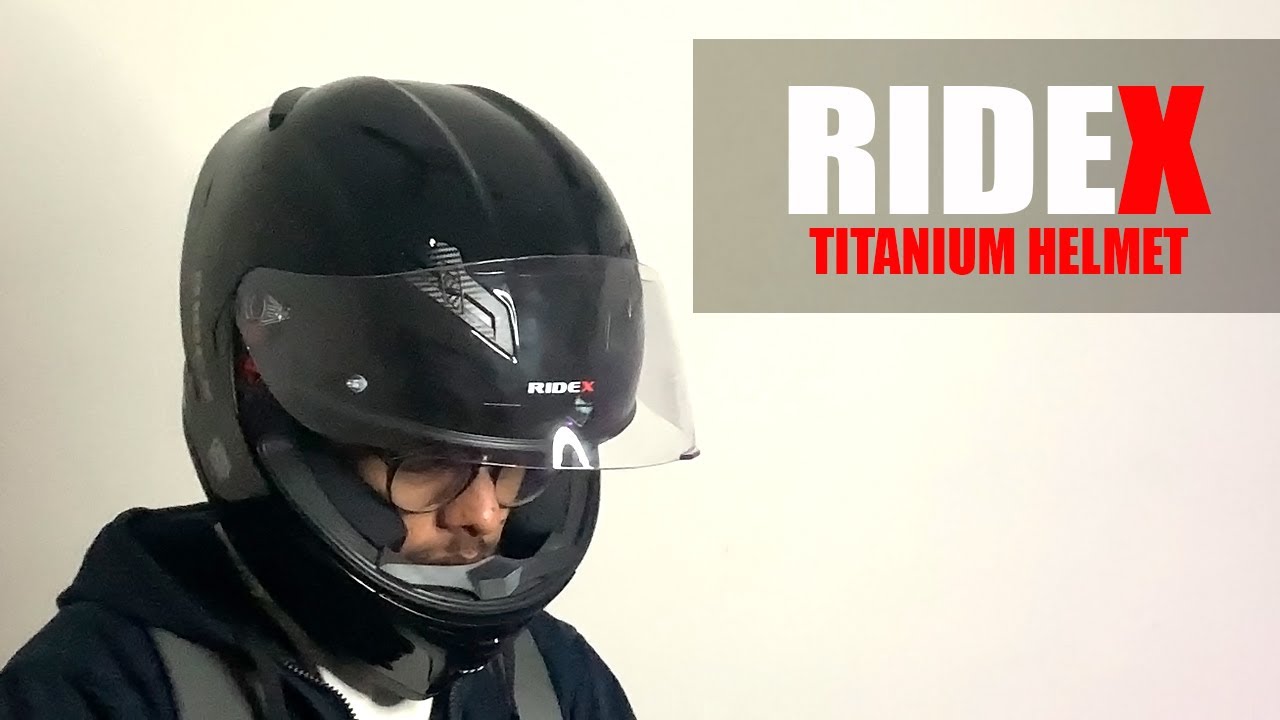 RIDEX TITANIUM HELMET REVIEW Malayalam - YouTube