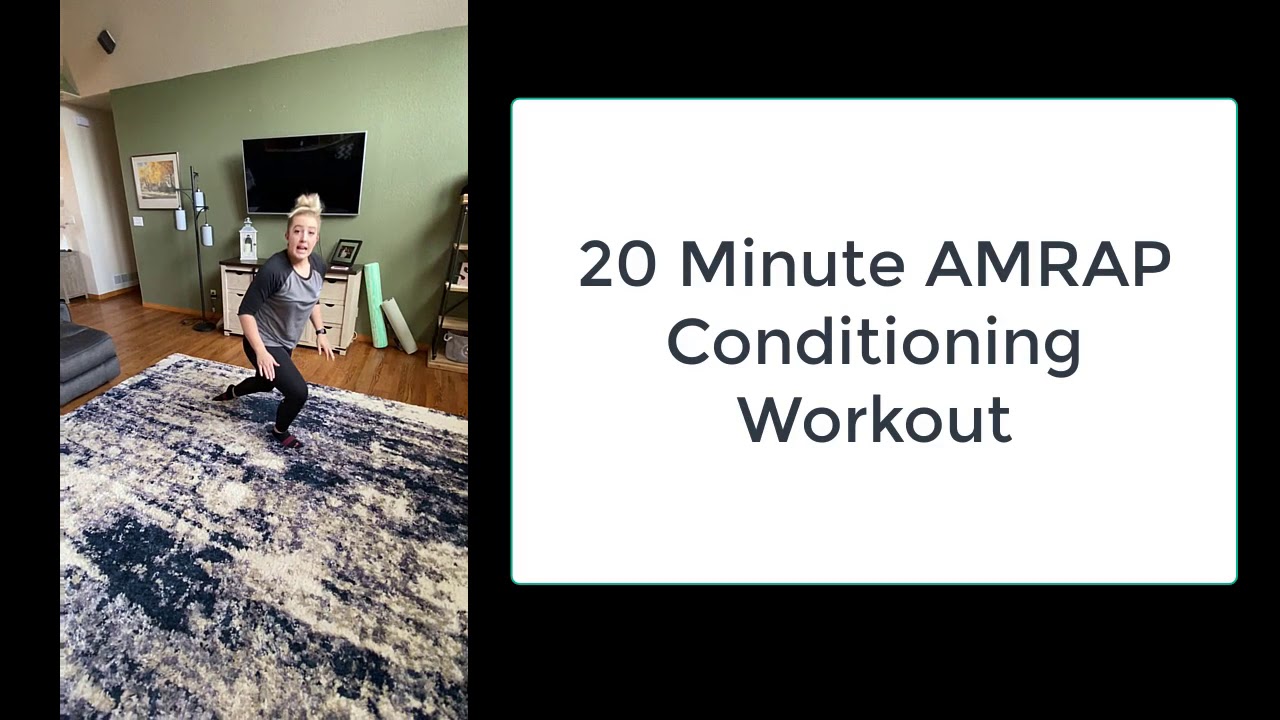 20 Minute AMRAP - YouTube