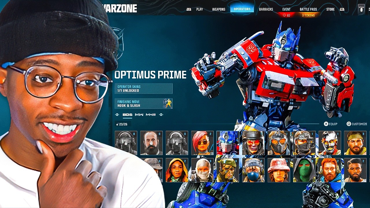 TRANSFORMERS x WARZONE is HERE! 🤖 - YouTube