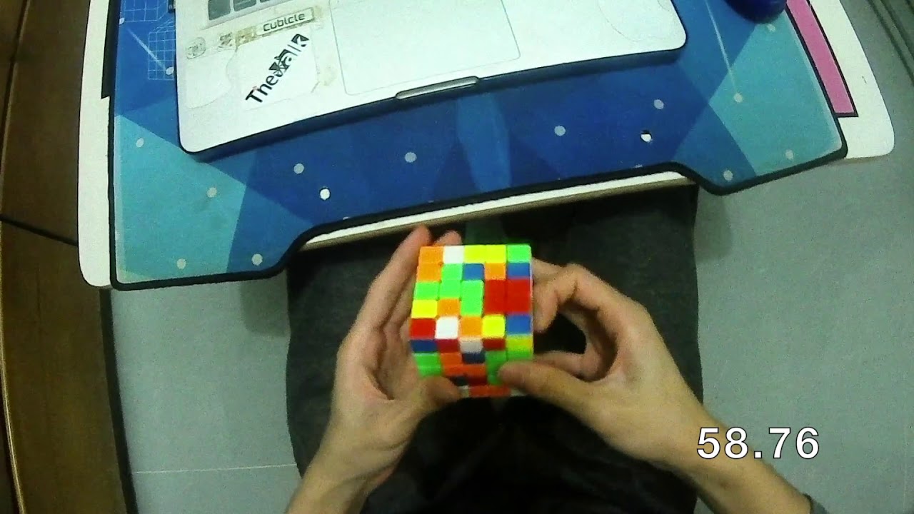 Some 5x5 Sub-1 solves - YouTube