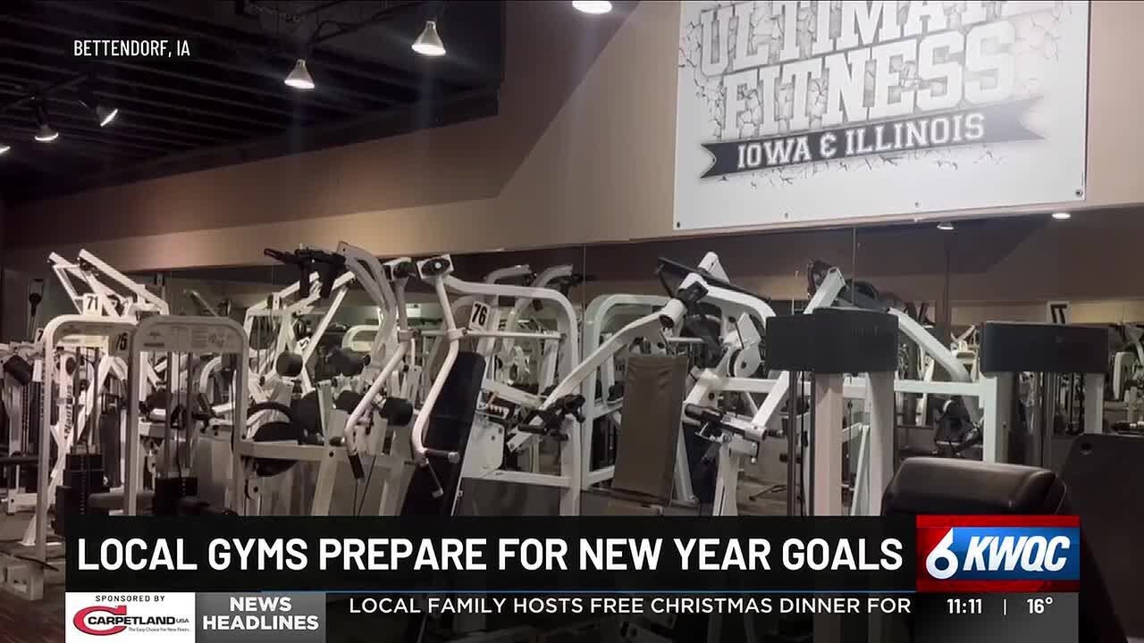 Local gyms prepare for New Year fitness goals - YouTube