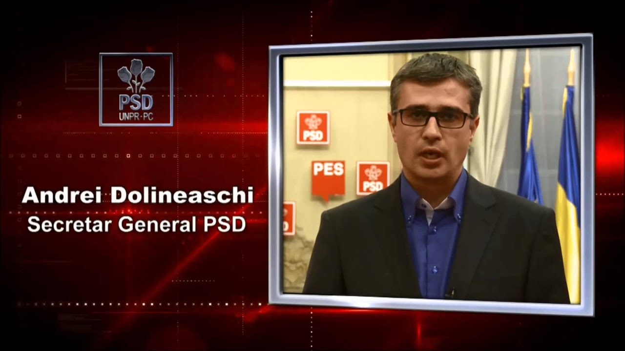 Andrei Dolineaschi votează VICTOR PONTA - YouTube