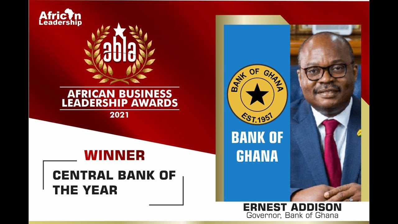 Dr Ernest Addison, Governor, Bank of Ghana at the #ALM Africa POTY ...