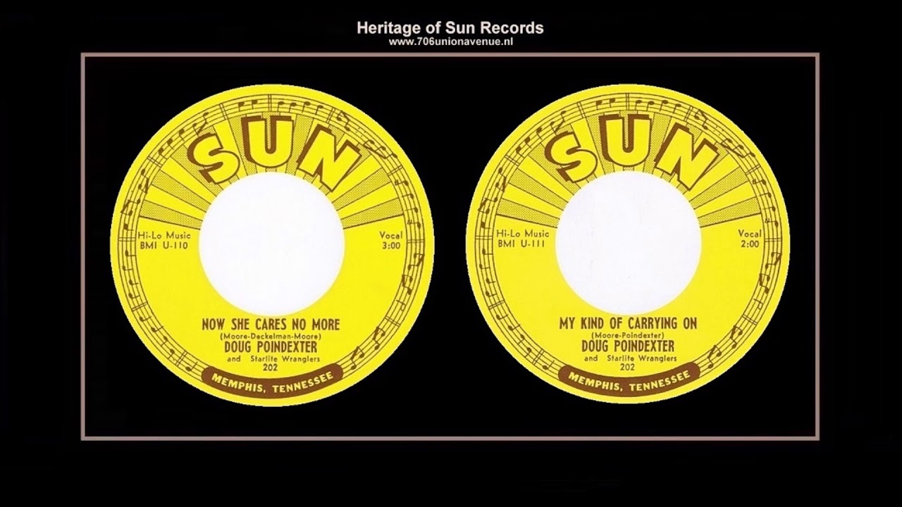(1954) Sun 202 ''No She Cares No More'' b/w ''My Kind Of Carrying On ...