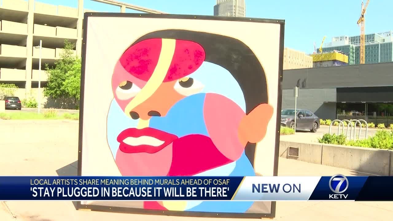 Omaha Summer Arts Festival - The meaning behind the Mural Cubes - YouTube
