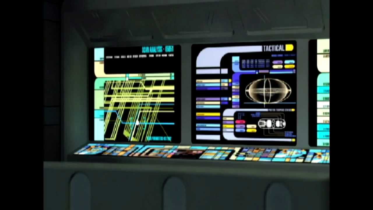 CGI test with 1 updated LCARS display - YouTube
