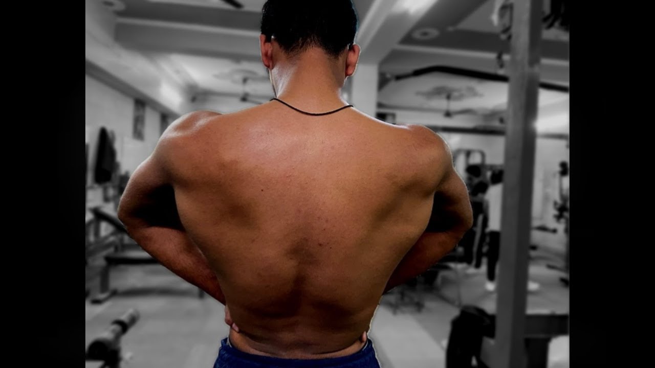 Day 15 of bulk | Back day - YouTube