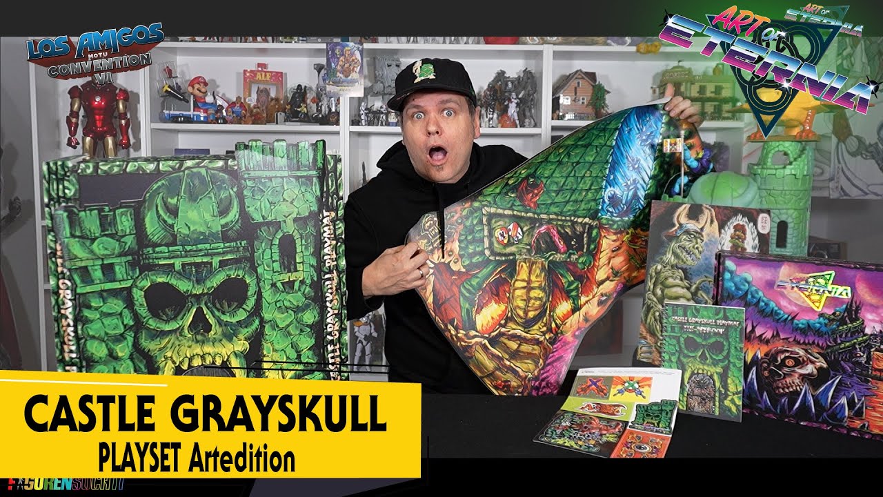 Castle Grayskull Playset Exclusive by Art of Eternia - YouTube