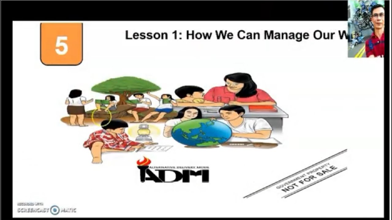 SCIENCE 5 | Quarter 1 Module 3 Lesson 1 - How Can We Manage Our Way ...