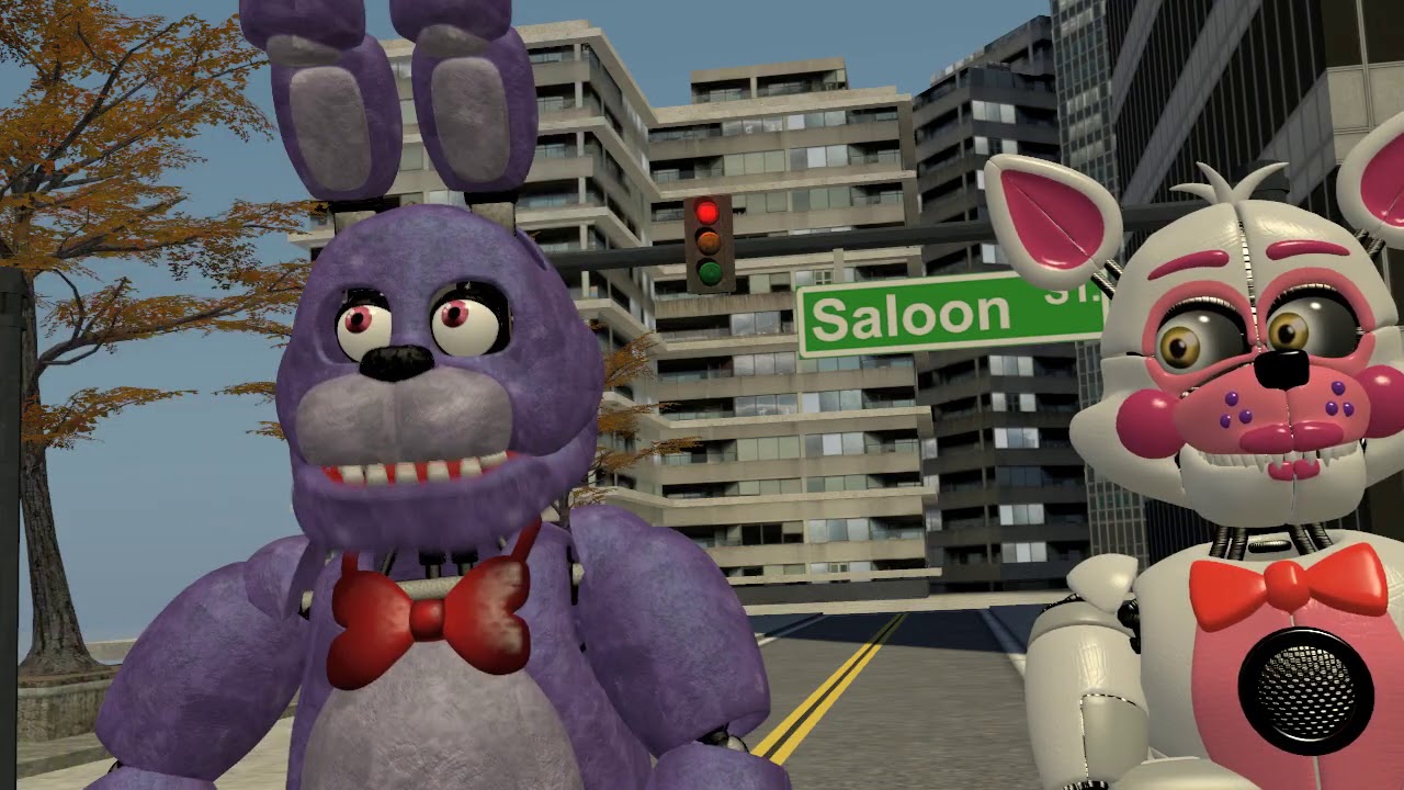 [FNAF/SFM] RUN IT'S GODZILLA!!!!!!!!!!! - YouTube