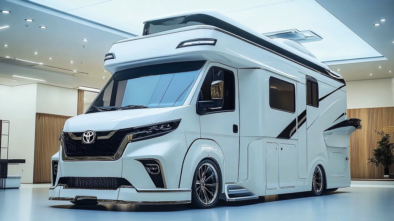2025 Toyota Motorhome Camper Van - Full Tour and Features Revealed ...