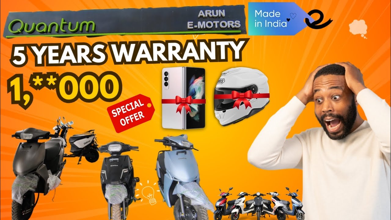 Quantum electric scooter all new features and price very affordable👉5 ...