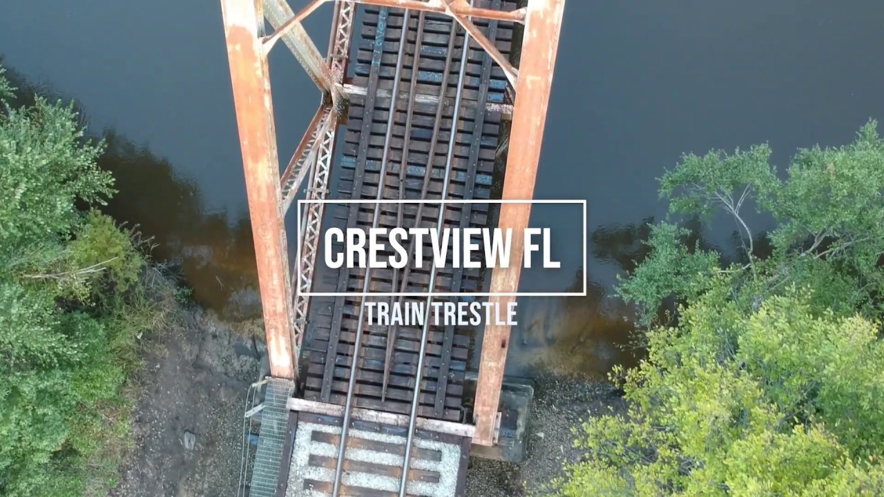 Crestview Florida Train Trestle - YouTube