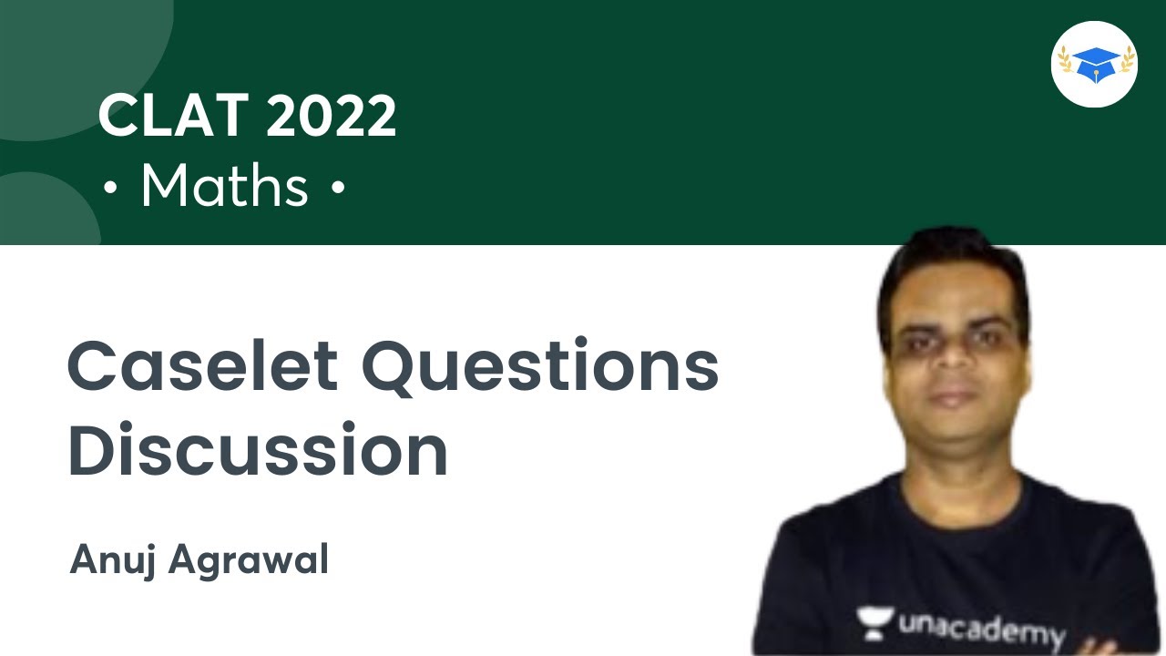 Caselet Questions Discussion | CLAT | Anuj Agrawal | Unacademy Law ...