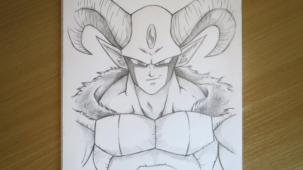 Drawing Moro | Dragon Ball | How to Draw Anime Tutorial ️🐉🔮 - YouTube